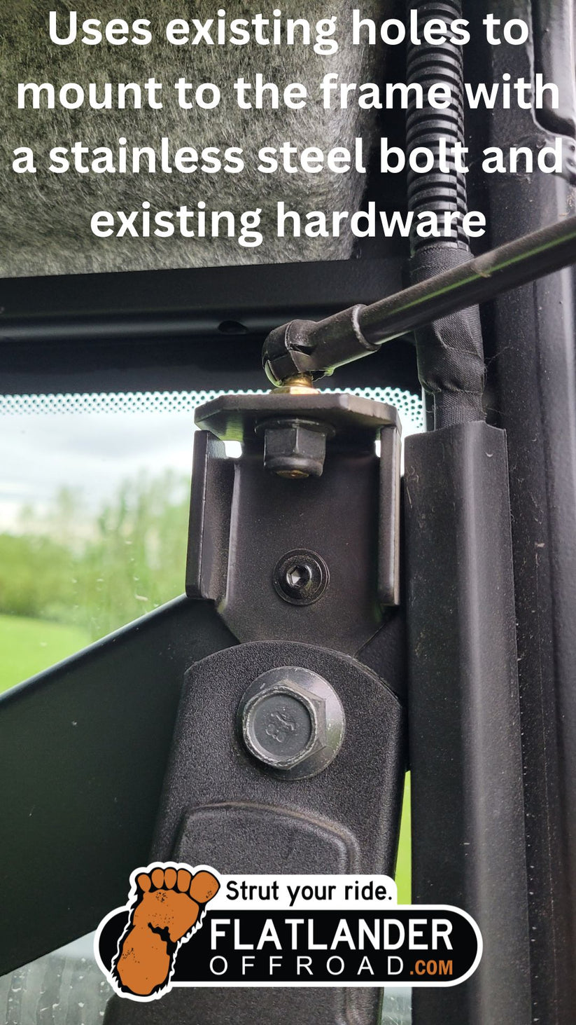 4-door Strut Kit for 2019-2025 XP1000 Crew and all 1000 Crew Polaris R ...