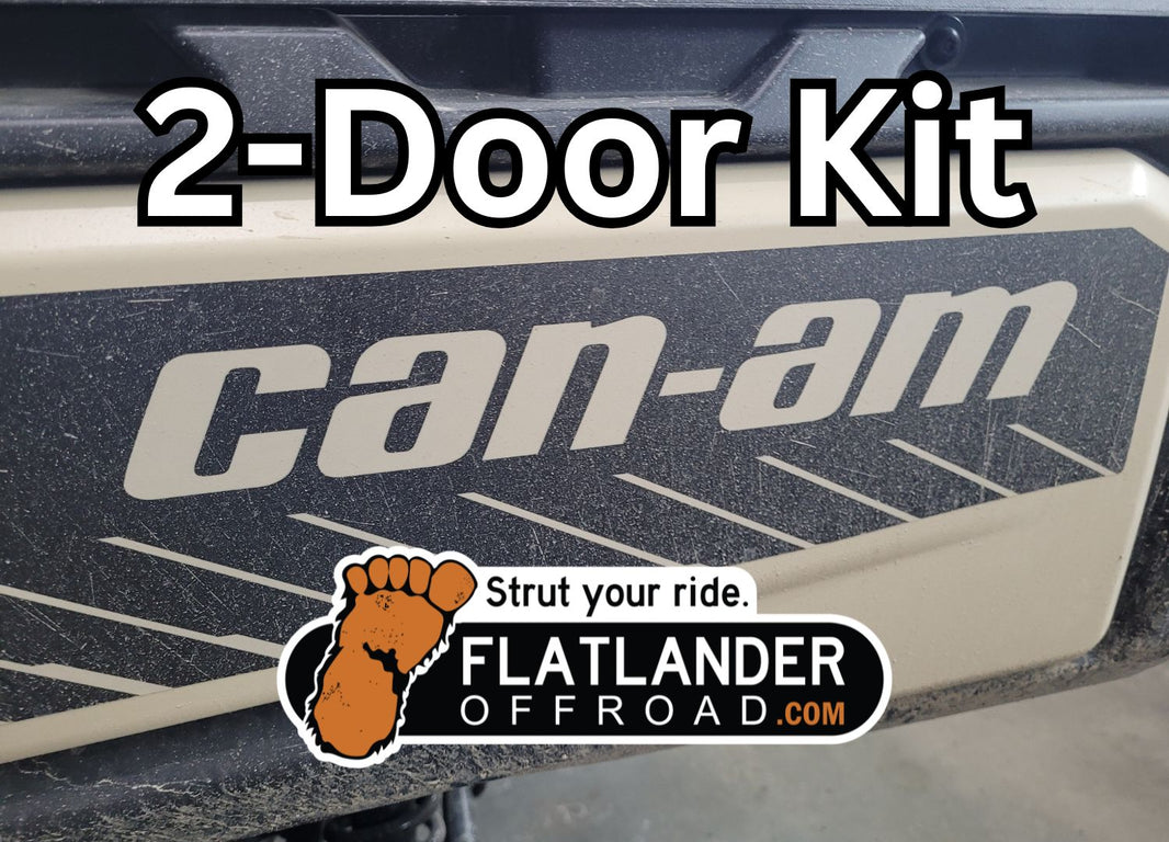 Can-Am Defender Door Strut Kits – Flatlander Offroad