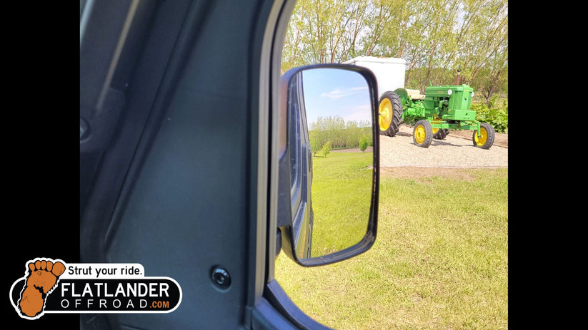 Door mounted side mirrors - Set of 2 – Flatlander Offroad