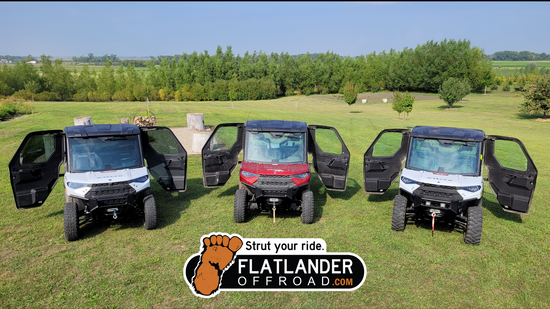 2-Door Strut Kit for Polaris Ranger 1000, XP1000 and Kinetic - 2018-20 – Flatlander Offroad