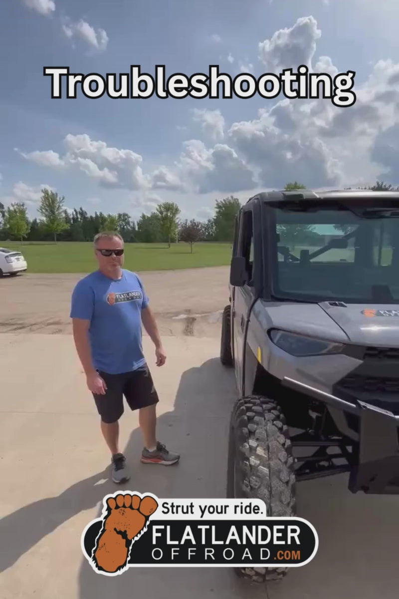 2022.5 to 2026 Can-Am Defender 2-Door Strut Kit – Flatlander Offroad