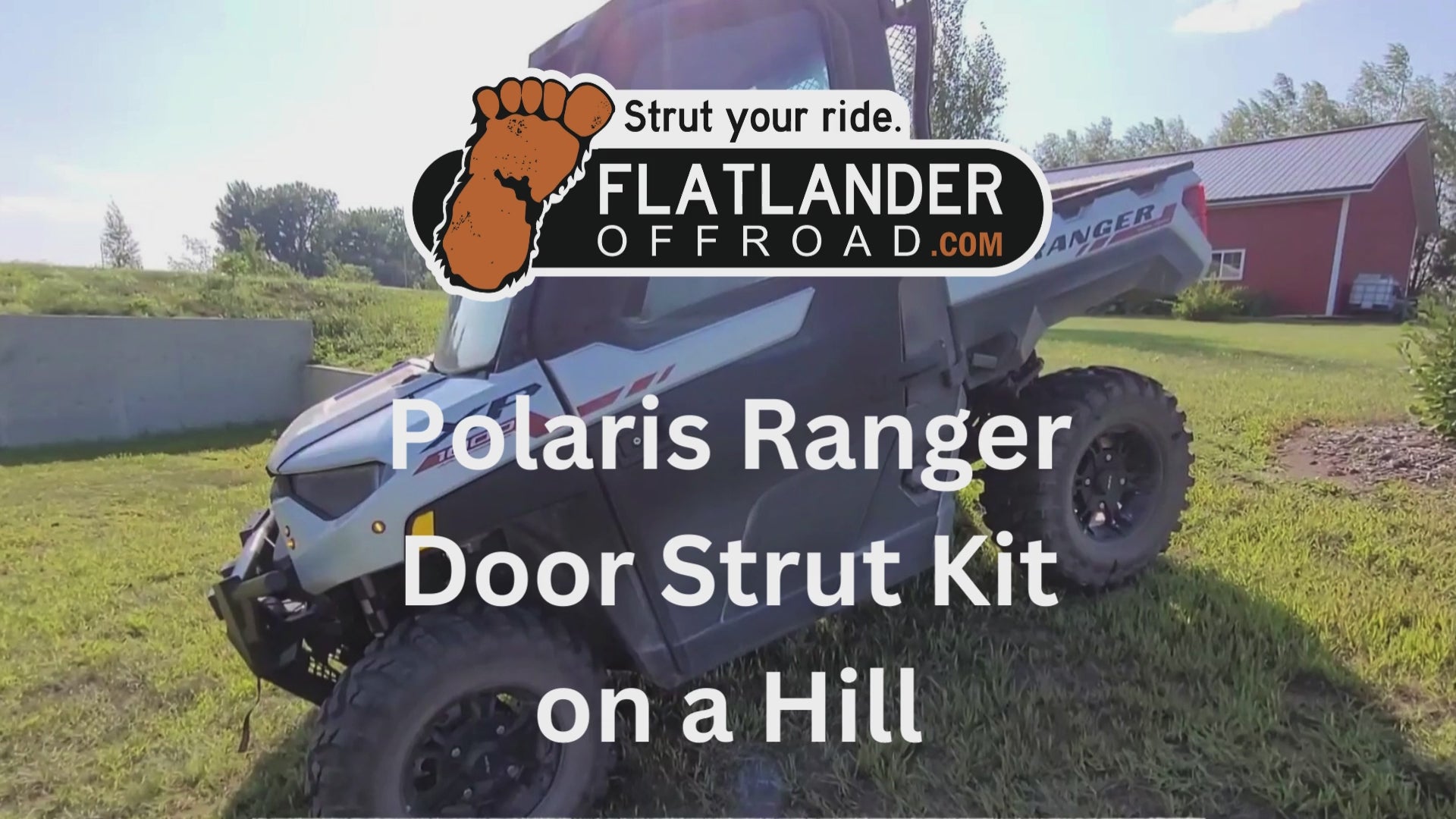 2-Door Strut Kit for Polaris Ranger 1000, XP1000 and Kinetic - 2018-20 – Flatlander Offroad